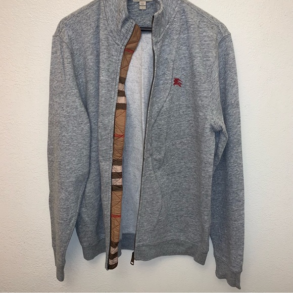 Burberry | Sweaters | Mens Burberry Zip Up Jacket | Poshmark